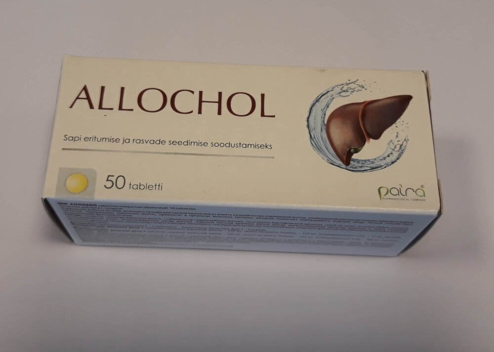 Allochol tabletid N50 Sapi eritumine (Paira)