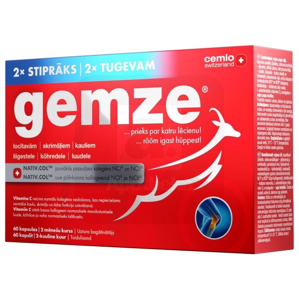 Cemio Gemze, Uue põlvkonna kollageen N60 kapslid