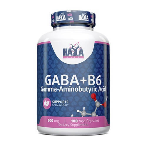 GABA + B6 500mg N100 vege kapslit